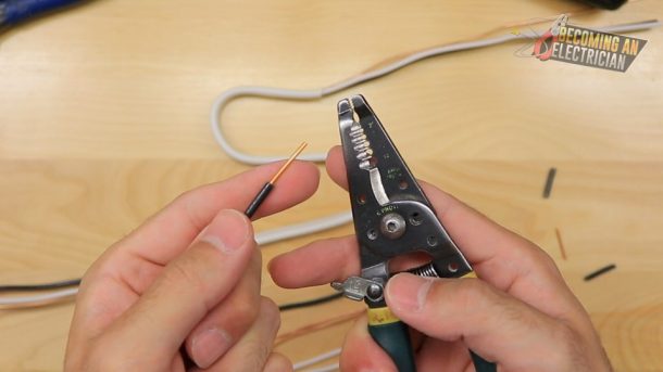 How to Strip Single Conductor Insulation – Becoming an Electrician