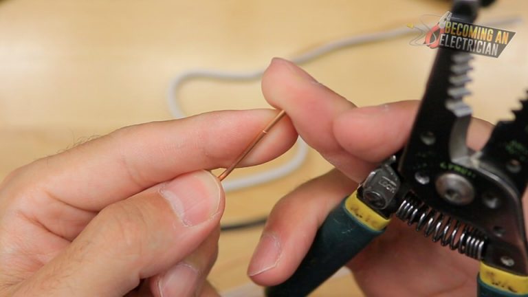 How to Strip Single Conductor Insulation – Becoming an Electrician